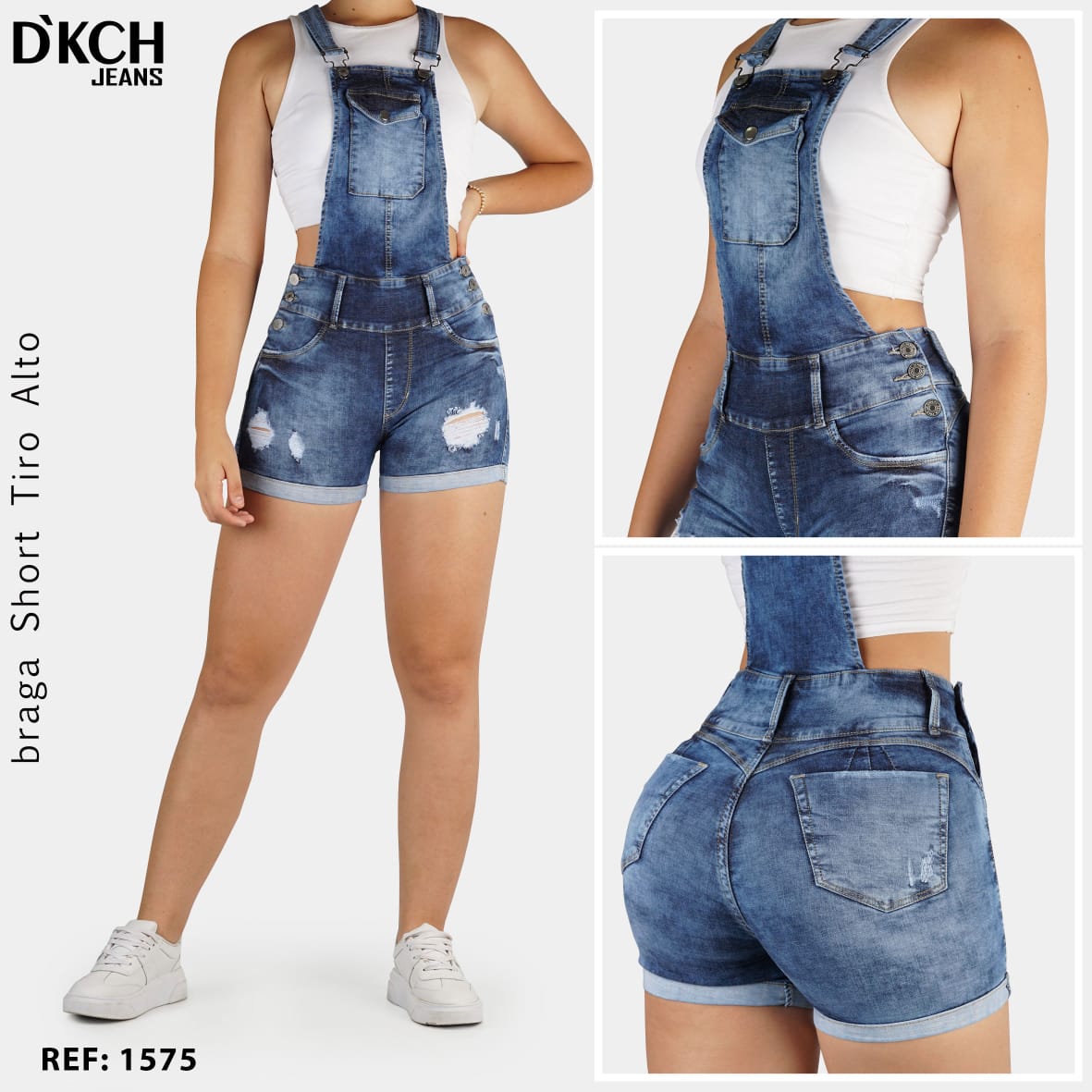 OVEROL CORTO MUJER REF 1575 – storedkch.com